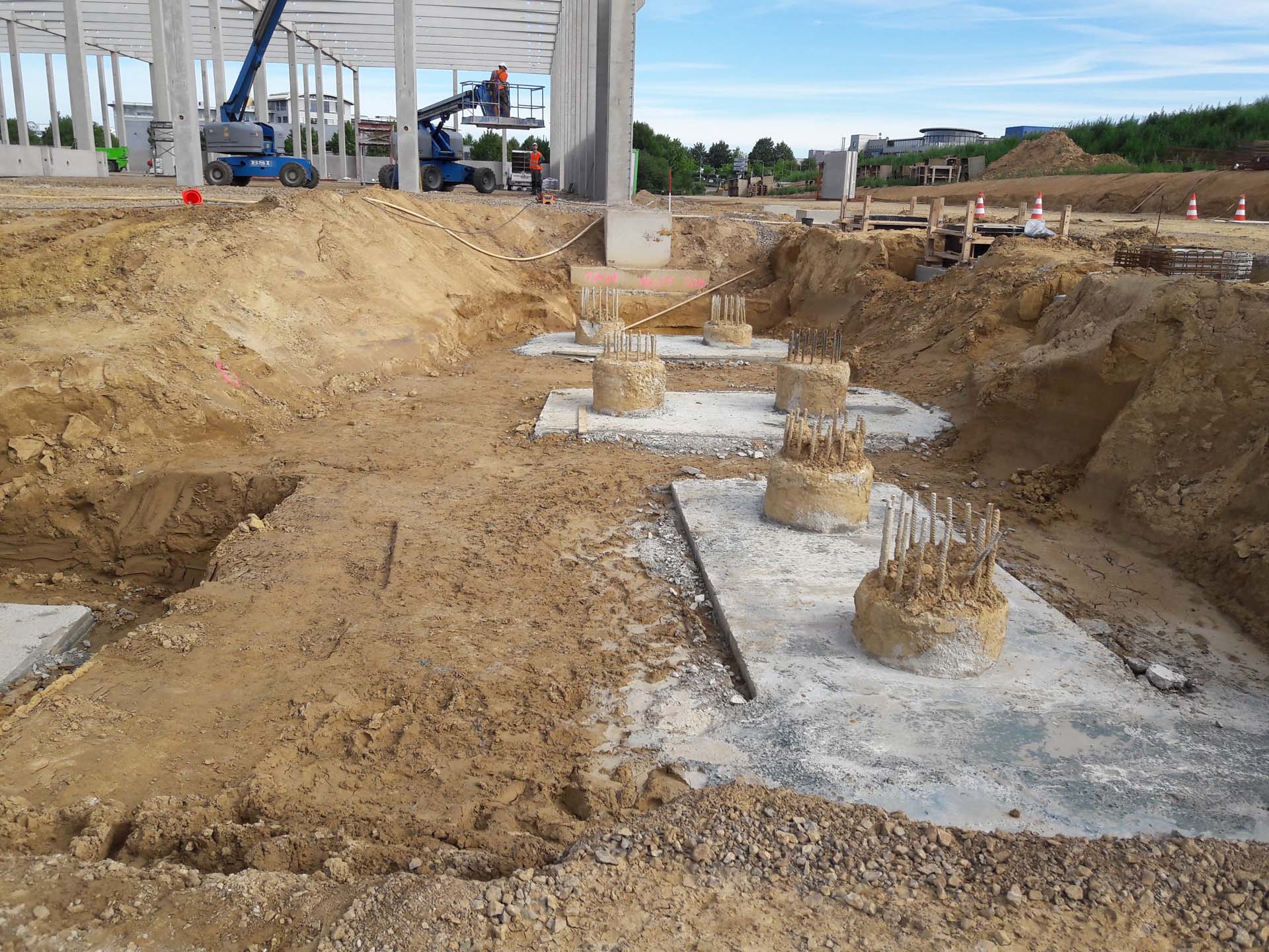 Bohrpfahl NRW | Mast Grundbau